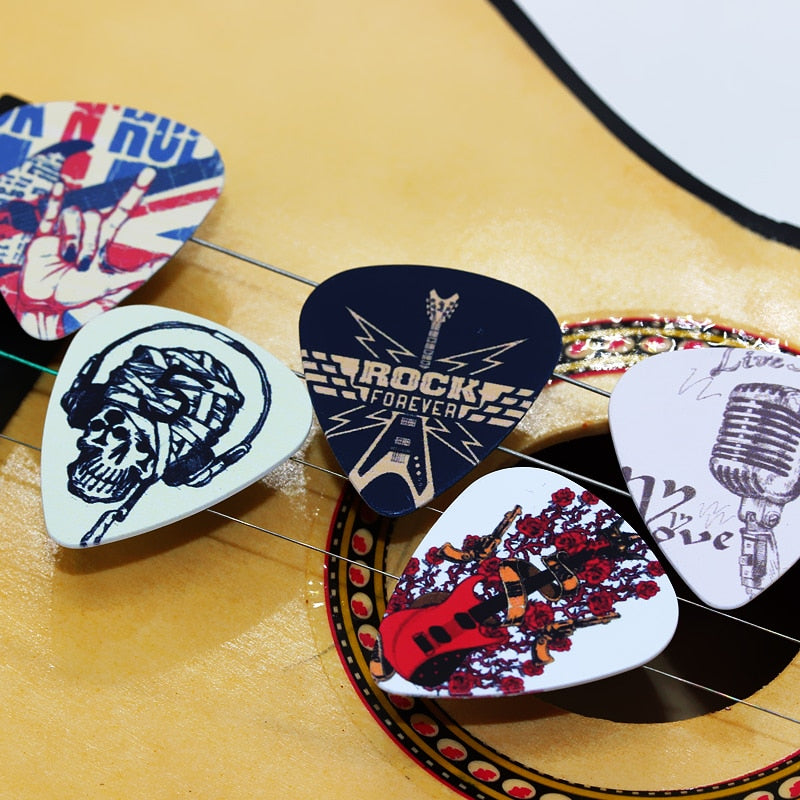 Music Elements Mixed Pattern Guitar Picks – The Guitar Zone
