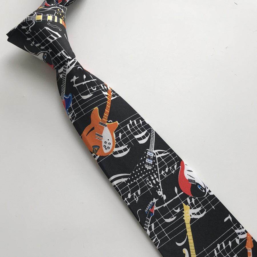 Men's Unique Musical Necktie – The Guitar Zone