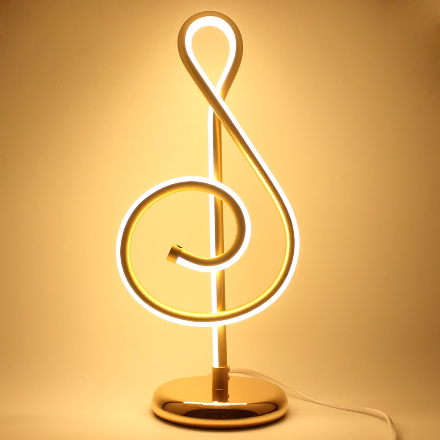 Musical Notes Lamp – The Guitar Zone
